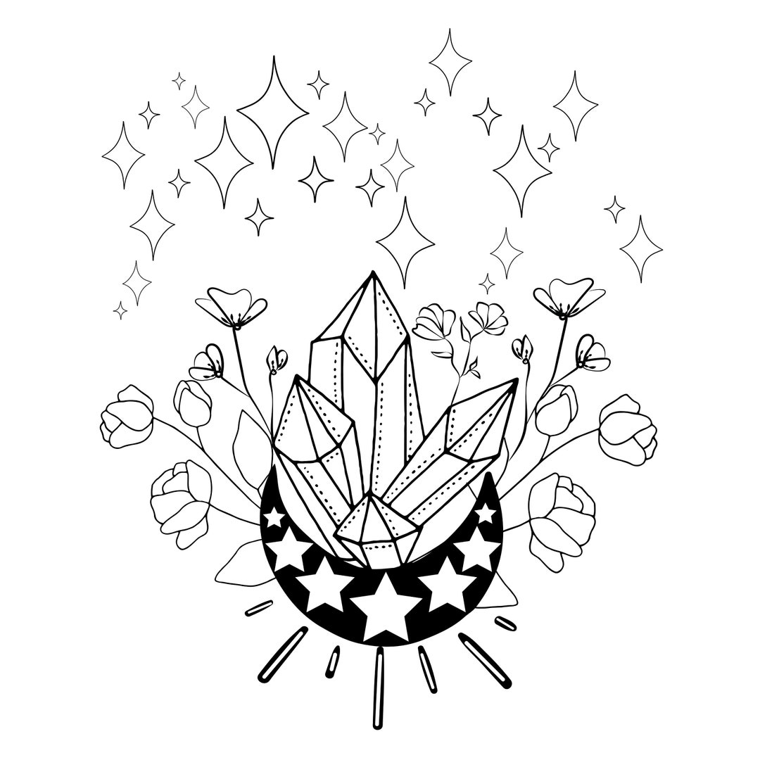 Boho Coloring Pages - DIGITAL DOWNLOAD - Etsy