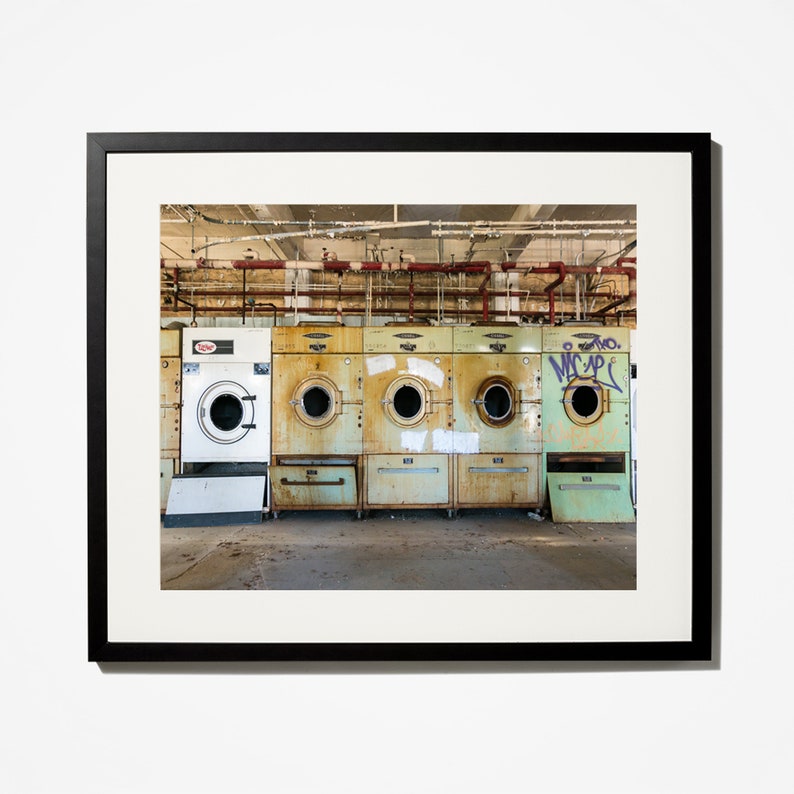 Laundry Room Abandoned Photo, Rustic Laundry Photography, Urban ...