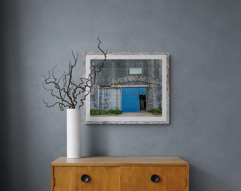 Industrial Building Photo, Rustic Architecture Photography, Urban ...
