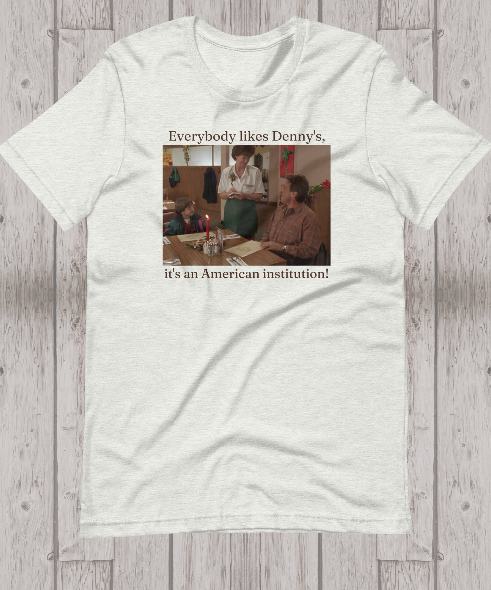 The Santa Clause Denny's T-shirt, Funny Christmas Shirts, Elves T-shirt ...