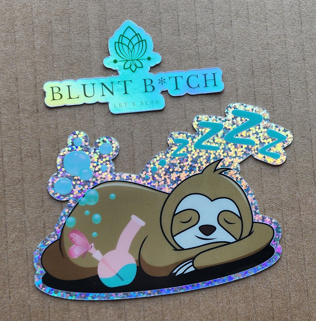 Holographic STICKER Cool Stickers Zaza Stickers Gifts for Her Funny ...