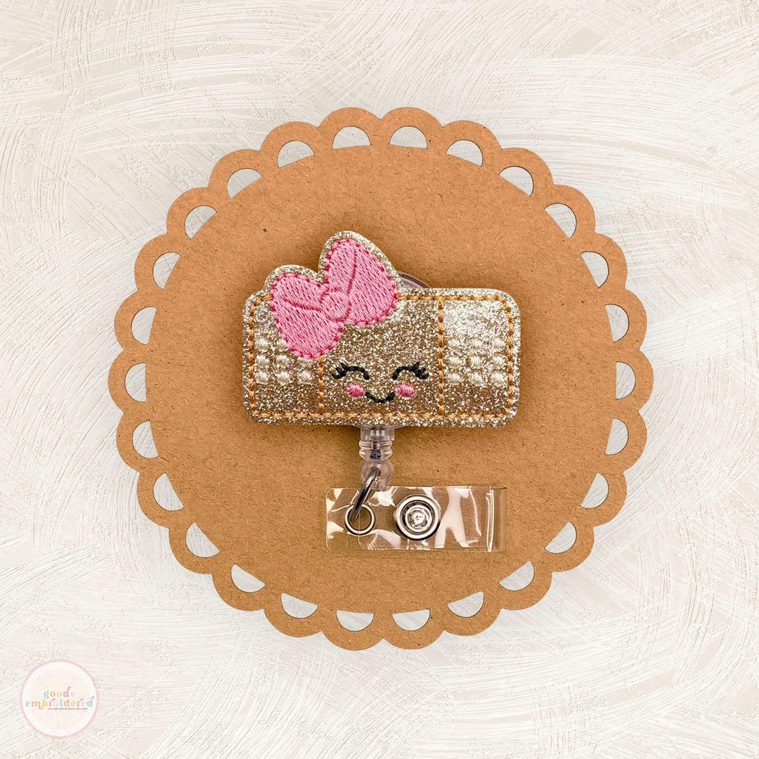 Coquette Bandaid Badge Reel, Bow Badge Reel, Nurse Badge Reel, Medical ...