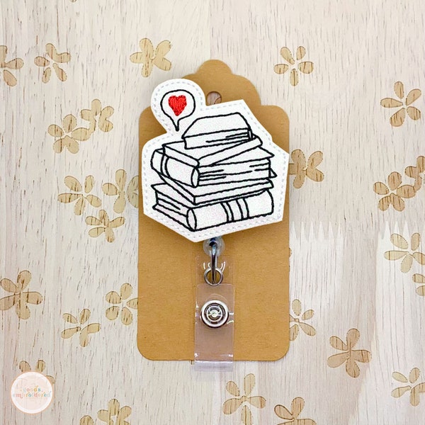 Book Badge Reel - Etsy