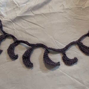 Celestial Crochet Garlands/wall Hangings - Pink Stars, Purple Crescent ...
