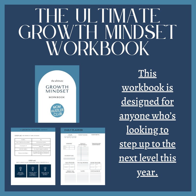 The Ultimate Growth Mindset Workbook - Etsy UK