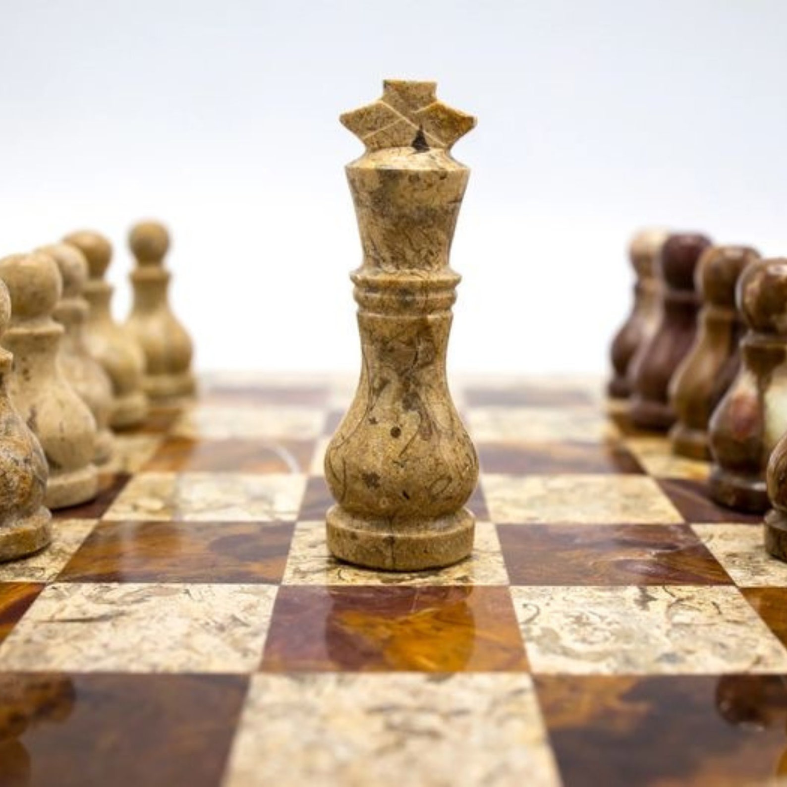 Marble Chess Set Handmade Marble Chess Board Set With Pieces - Etsy