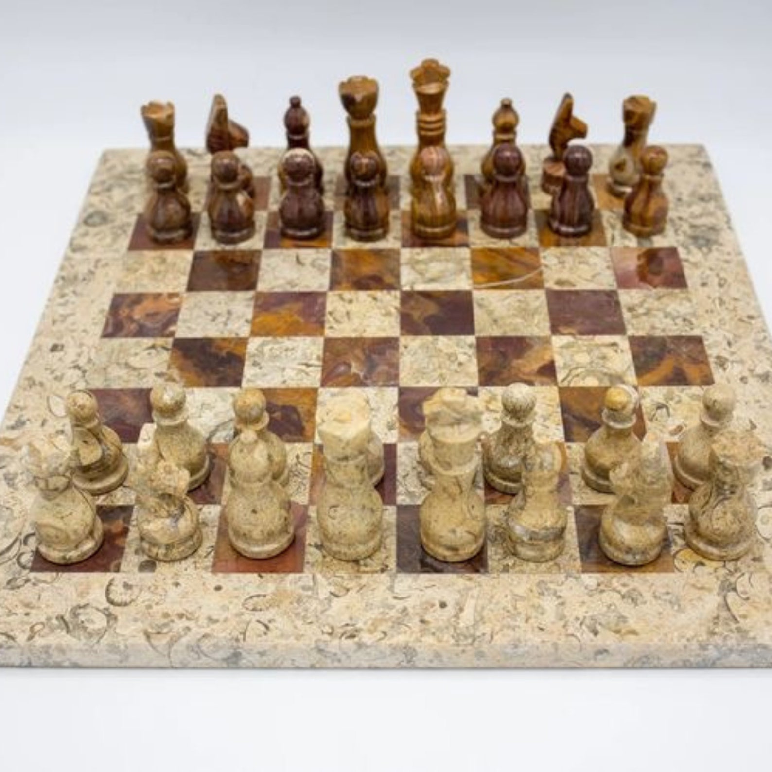 Marble Chess Set Handmade Marble Chess Board Set With Pieces - Etsy