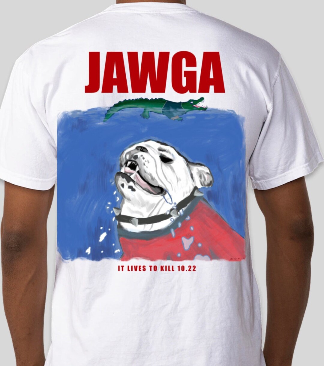 JAWGA Front Pocket UGA V FL Tshirt - Etsy