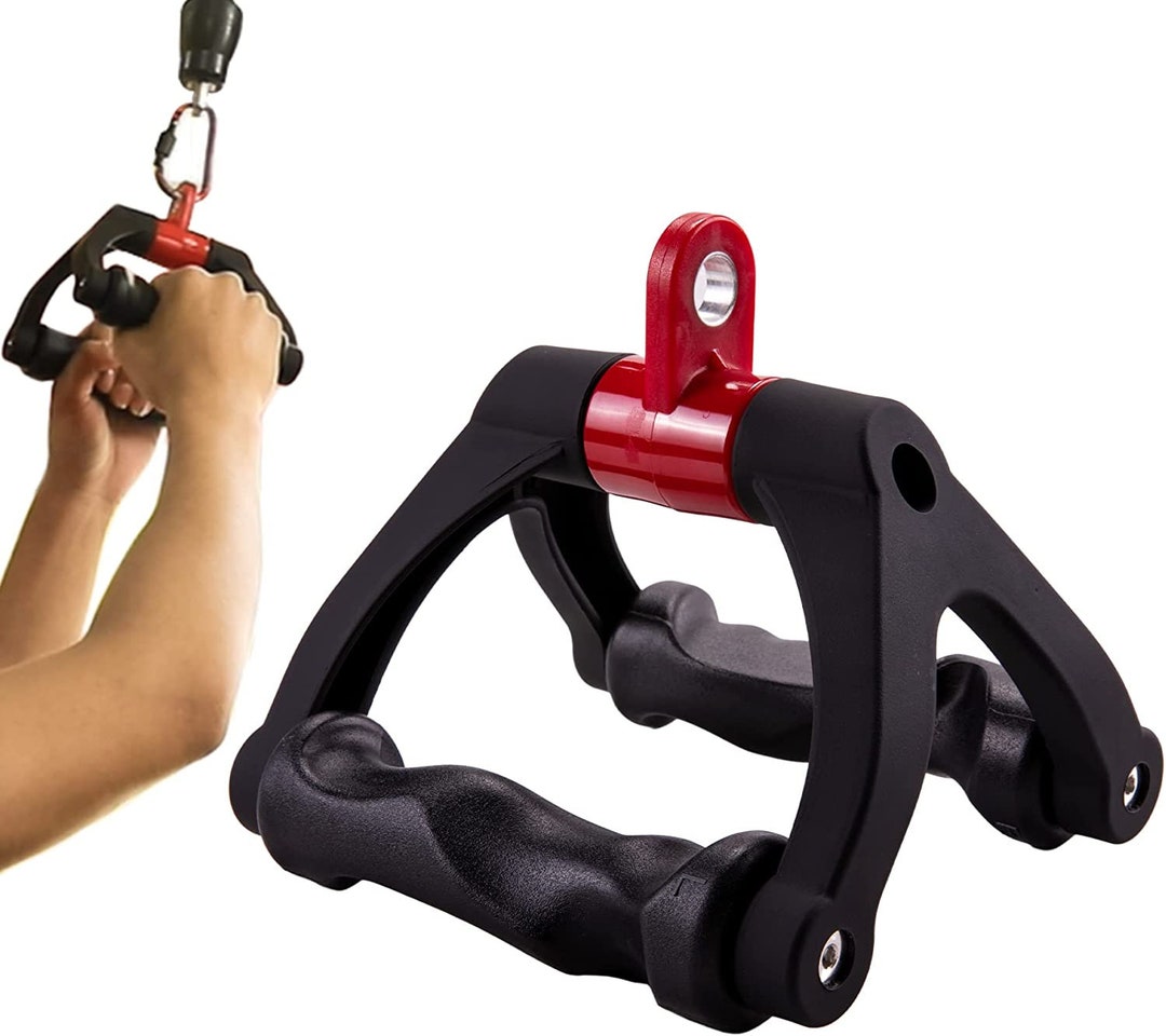 Ergonomic Handle Cable Attachment Set Gym LAT Cable - Etsy