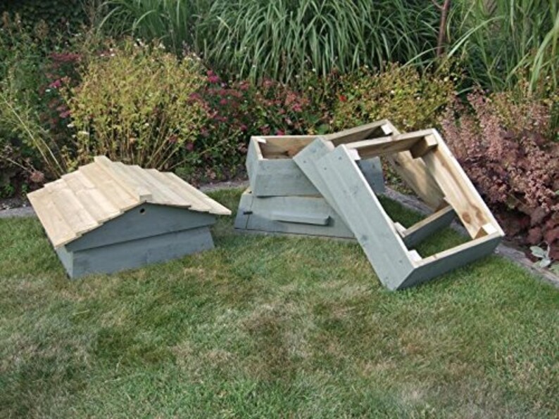 Treated Timber Beehive Shape Garden Composter - Etsy UK