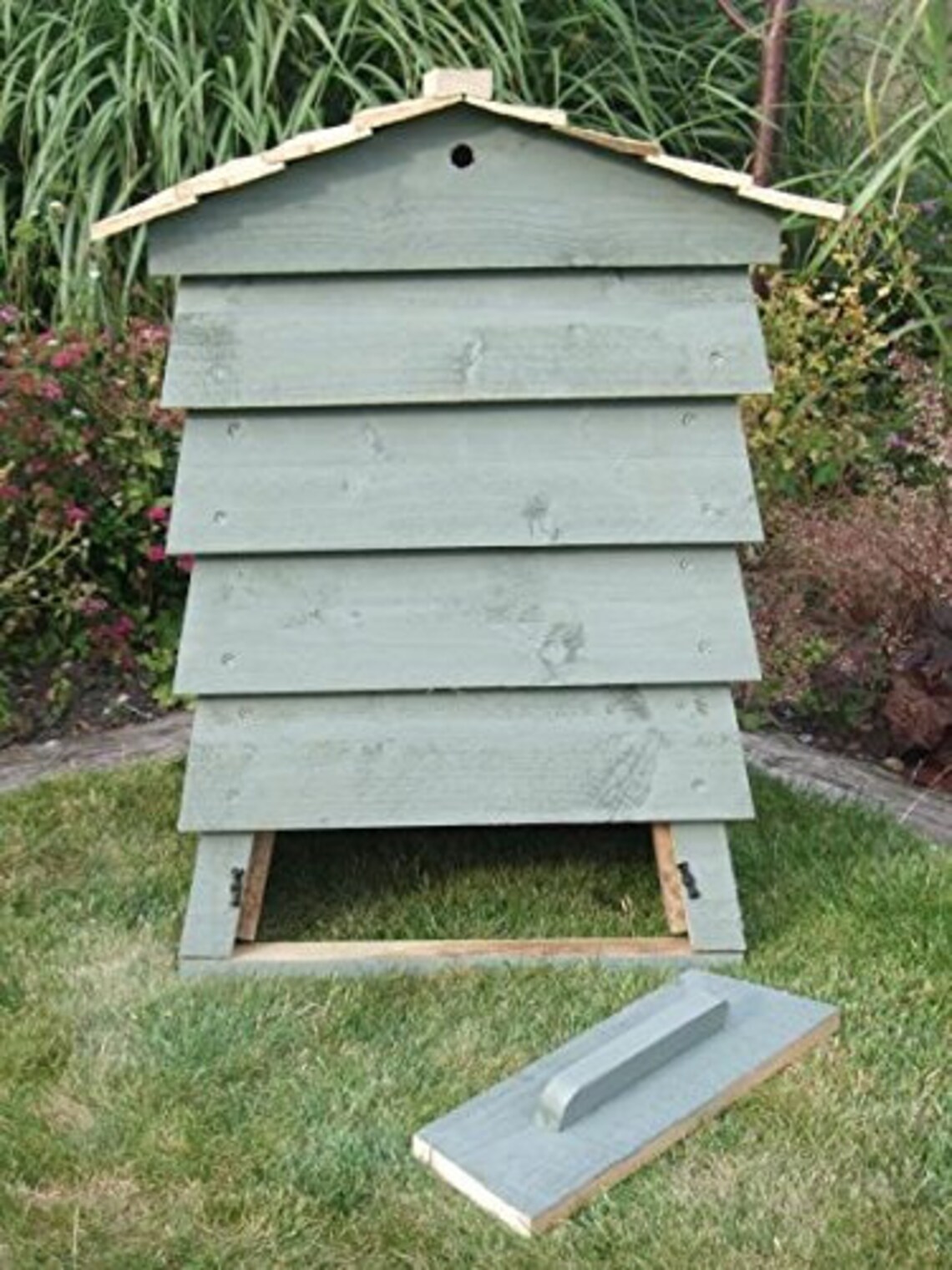 Treated Timber Beehive Shape Garden Composter - Etsy UK