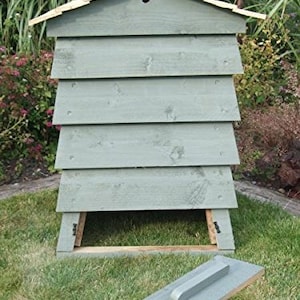 Treated Timber Beehive Shape Garden Composter - Etsy UK