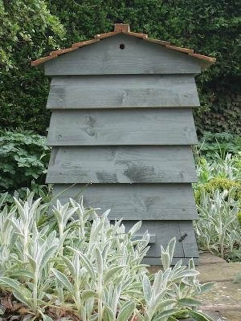 Treated Timber Beehive Shape Garden Composter - Etsy UK