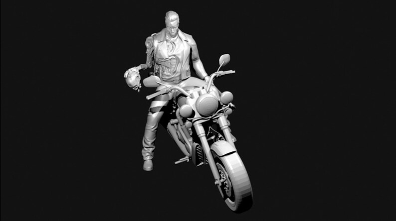 Terminator miniature HQ 3d model stl file one piece stl file - Etsy 日本