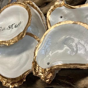 Bulk Oyster Shell Place Cards for Beach Weddings, Coastal Events ...