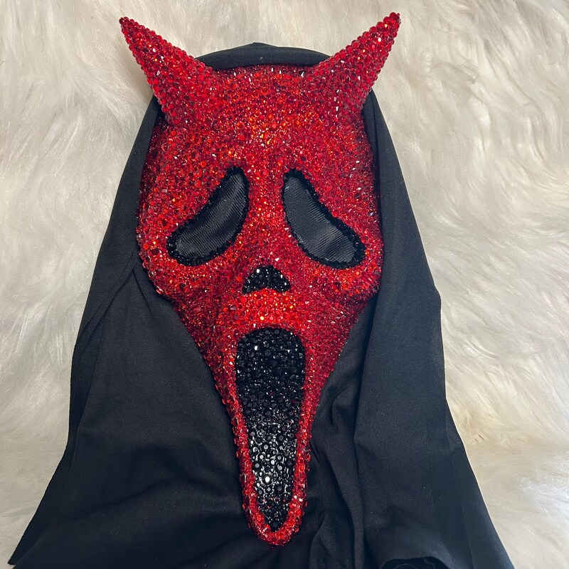 Ghostface Devil Mask - Etsy
