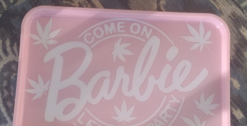 New BARBIE Movie Rolling Weed Tray make an OFFER Limited Time - Etsy
