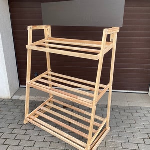 Wooden Display Shelf Blueprint for Exhibitions and Retail | PDF ...