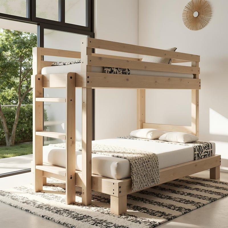 Bunk Bed Plan Twin Full - Etsy