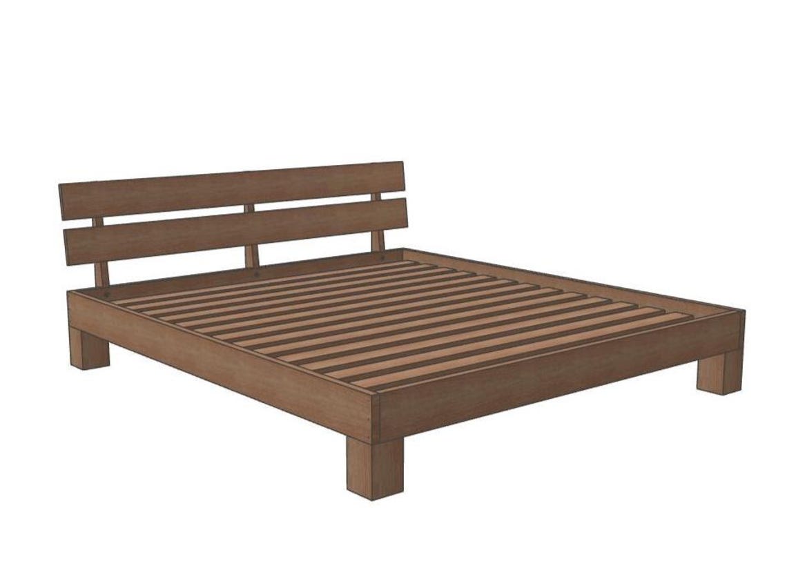 Build a Sturdy King Size Bed Frame (200x180mm): Modern Woodworking ...