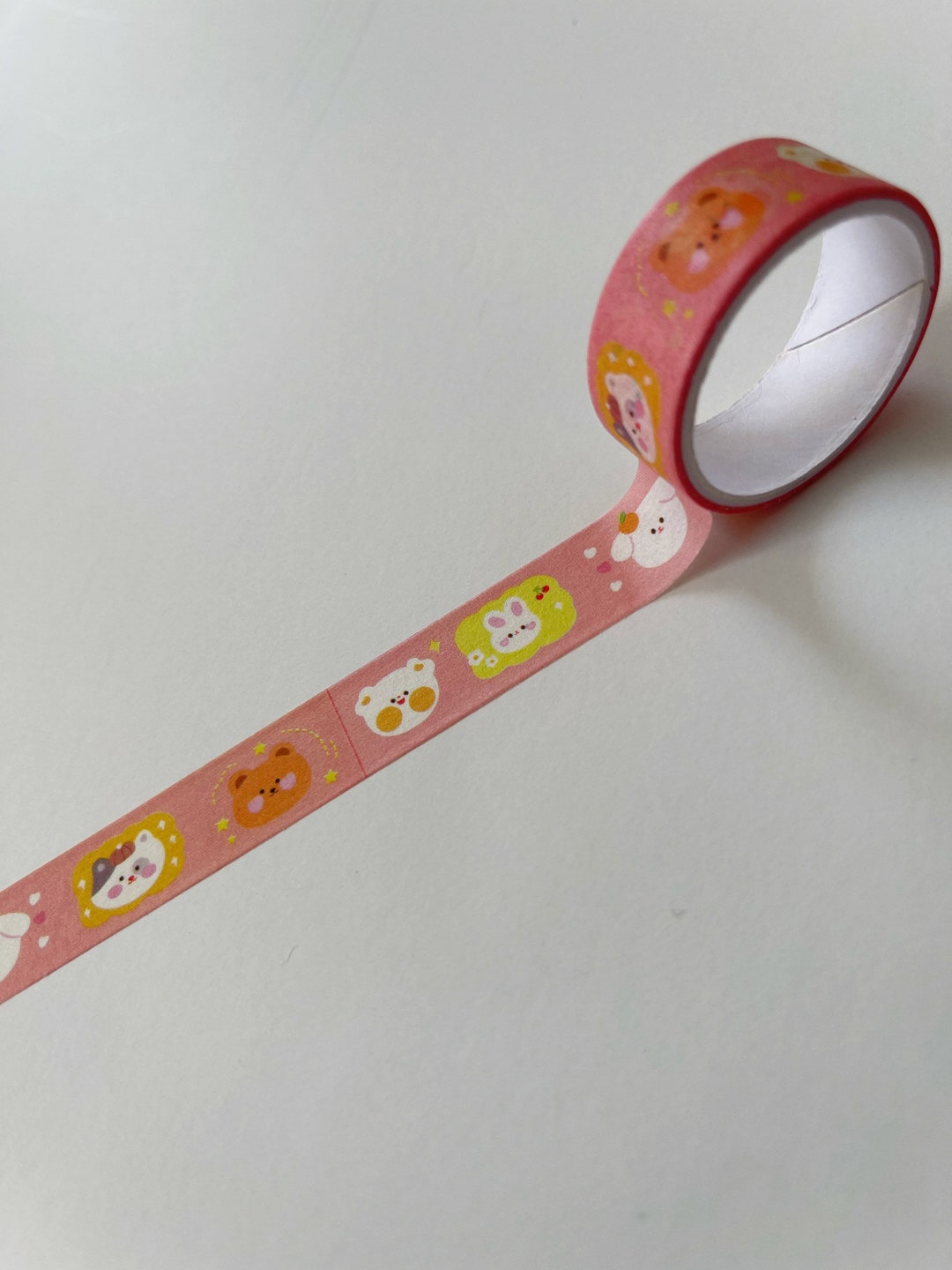 Kawaii Pets Washi Tape - Cute Cartoon Animals Decorative Tape for ...