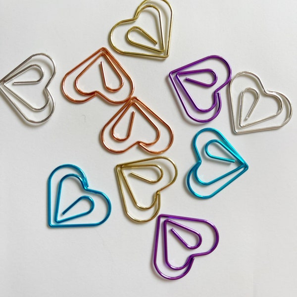 Shaped Paper Clips - Etsy