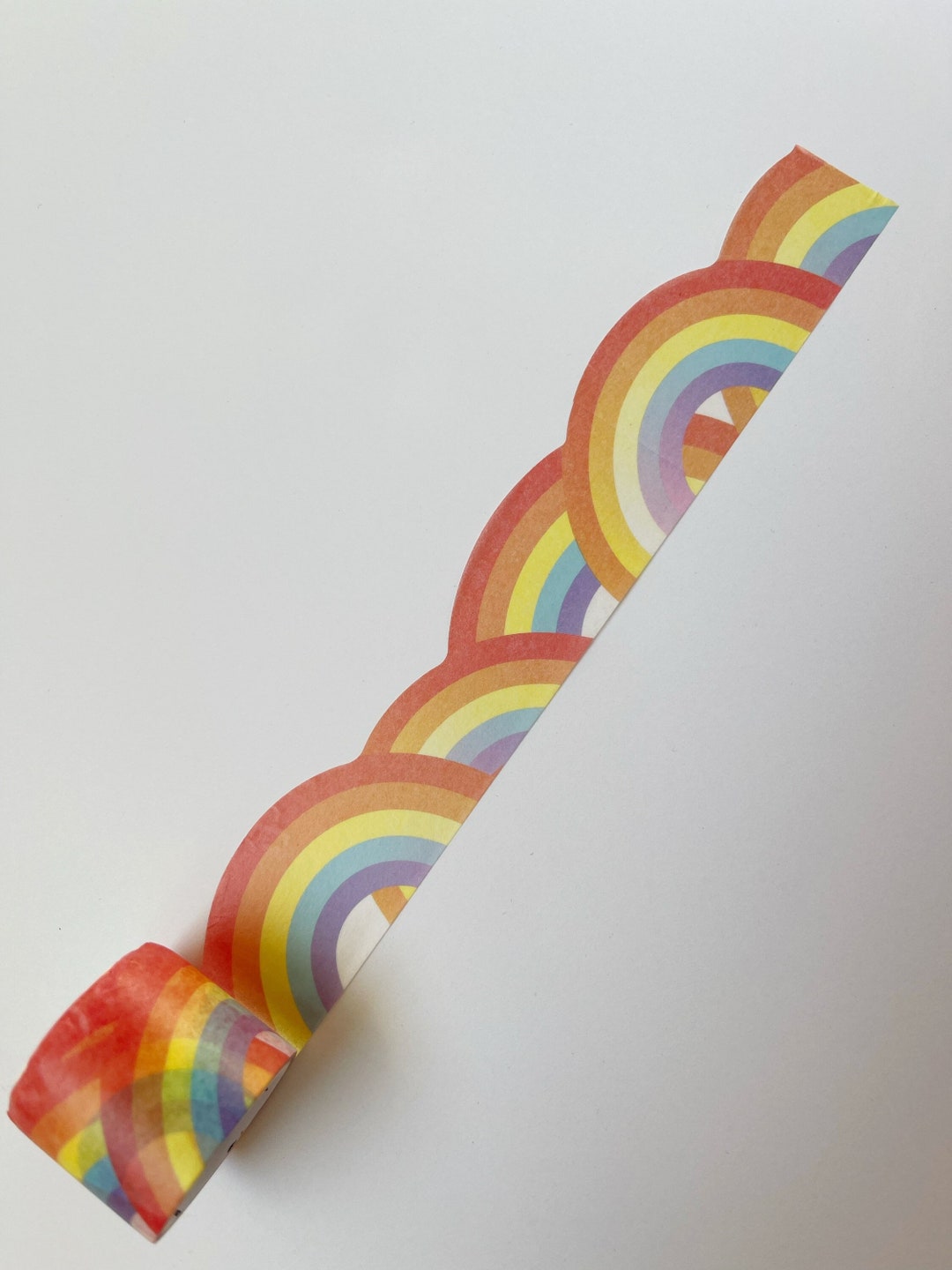 Rainbow Washi Tape - Cute Rainbow Arches Decorative Tape for ...