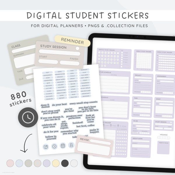 Study Planner - Etsy