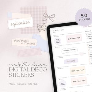 Digital Movie and TV Stickers, Goodnotes Stickers, Digital Planner ...