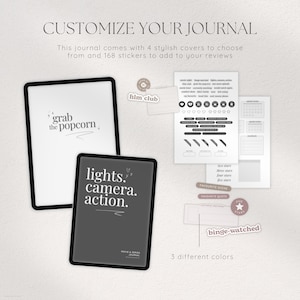 Digital Movies & Series Journal, Digital Movie TV Show Planner, Movie ...