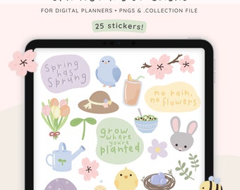 Digital Stickers Digital Planner Stickers Goodnotes - Etsy