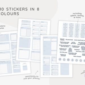 Digital Student Stickers, Stickers for Studying, Goodnotes Stickers ...