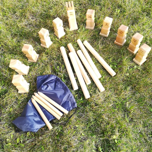 Kubb Game - Etsy