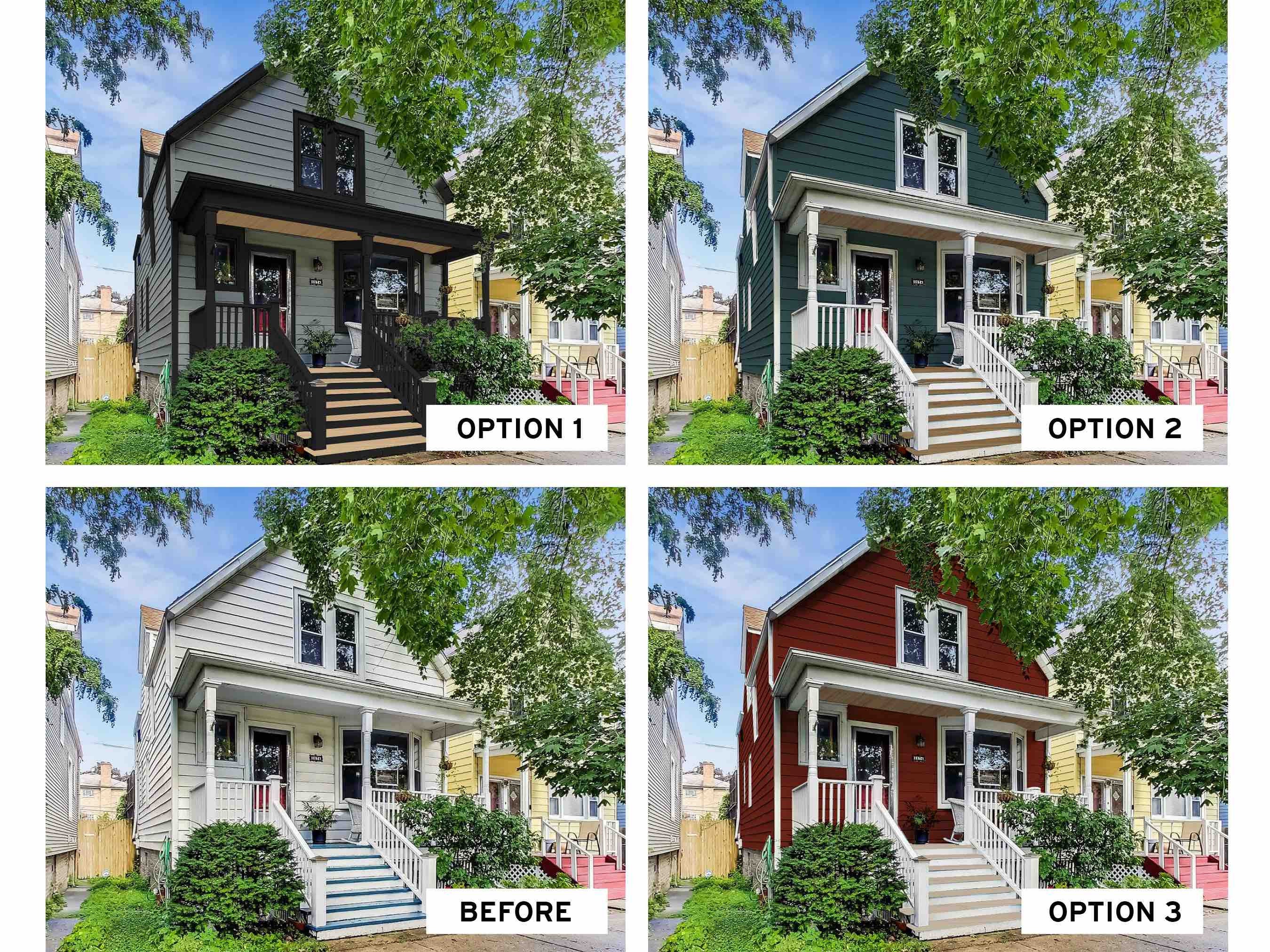 Exterior Paint Color Consultation, Exterior Color Palette, Home ...