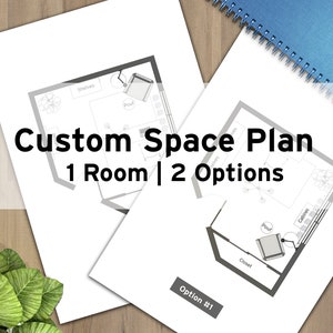 Custom Room Layout Options Interior Design E-design Virtual Interior ...