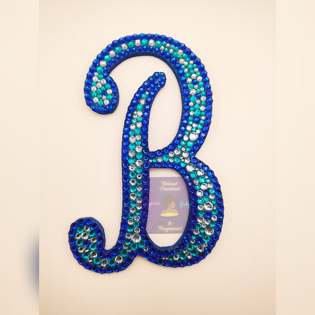 Customizable Bling Wooden Letters - Etsy