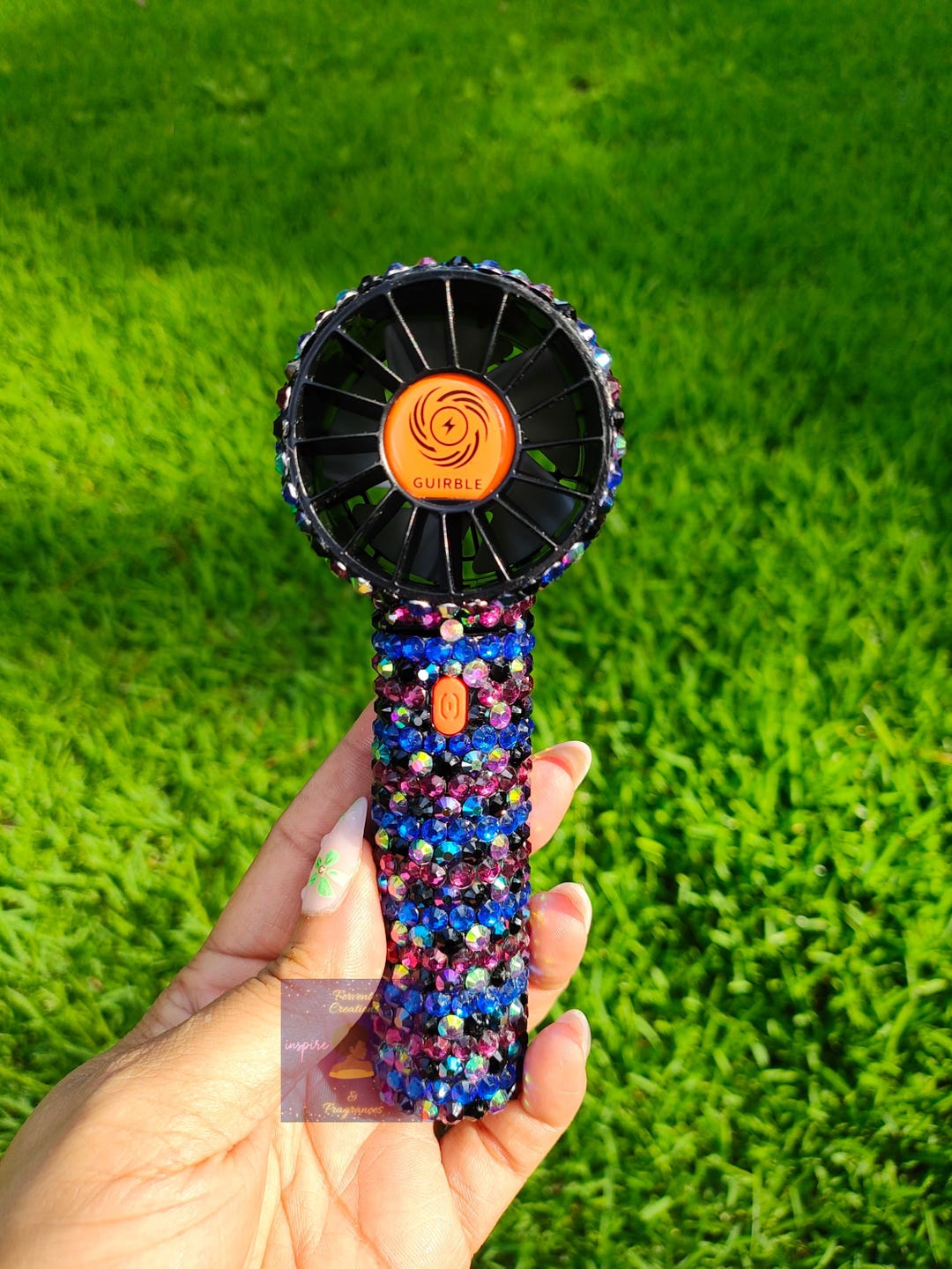 Bling Handheld Turbo Fan - Etsy