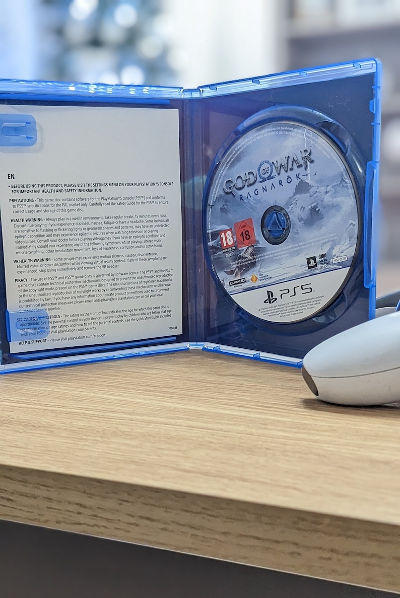 Custom God of War: Ragnarok Box Art - Unique and Eye-catching (US ESRB ...