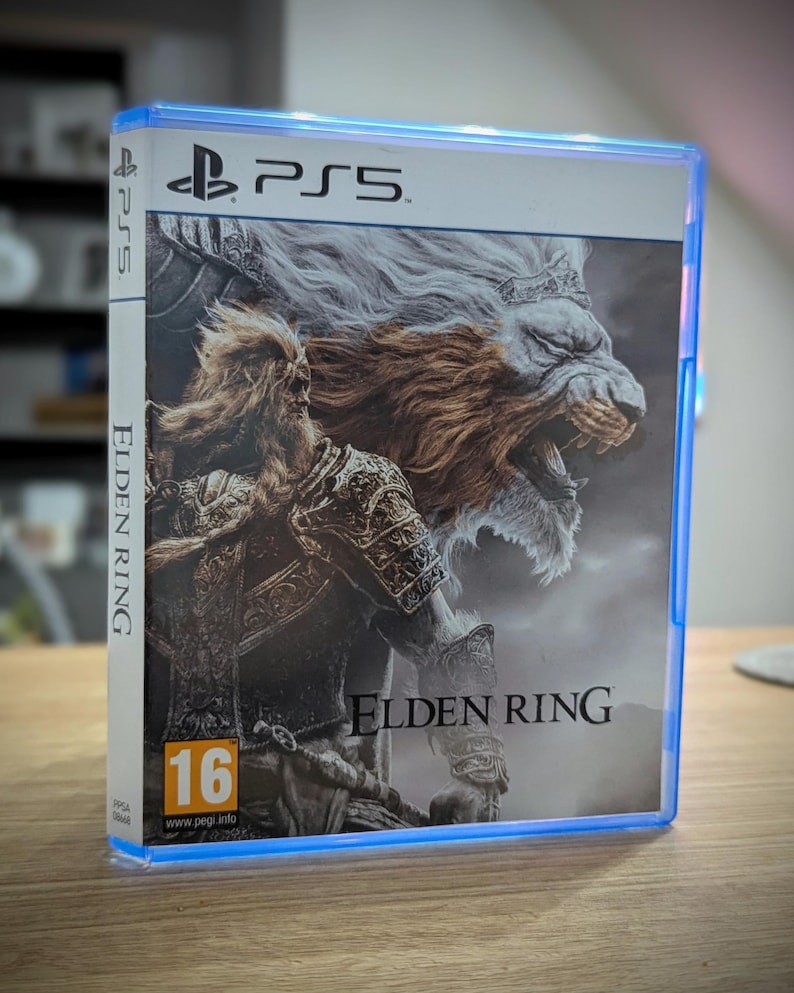 Custom Elden Ring PS5 Box Art - Unique Game Cover Art for Playstation 5 ...