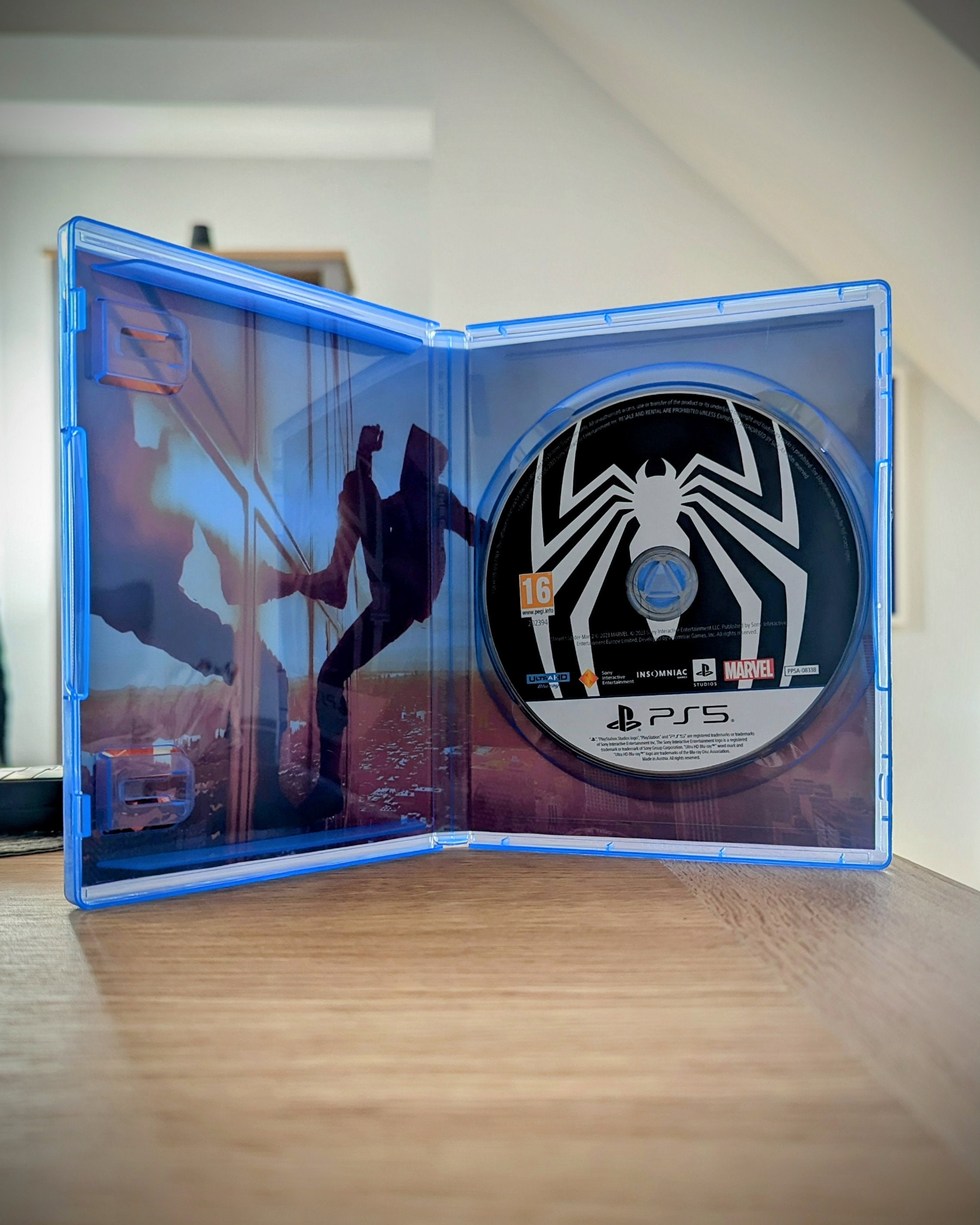 Spider-man 2 PS5 Game Cover Art – Symbiote Design (digital Download ...
