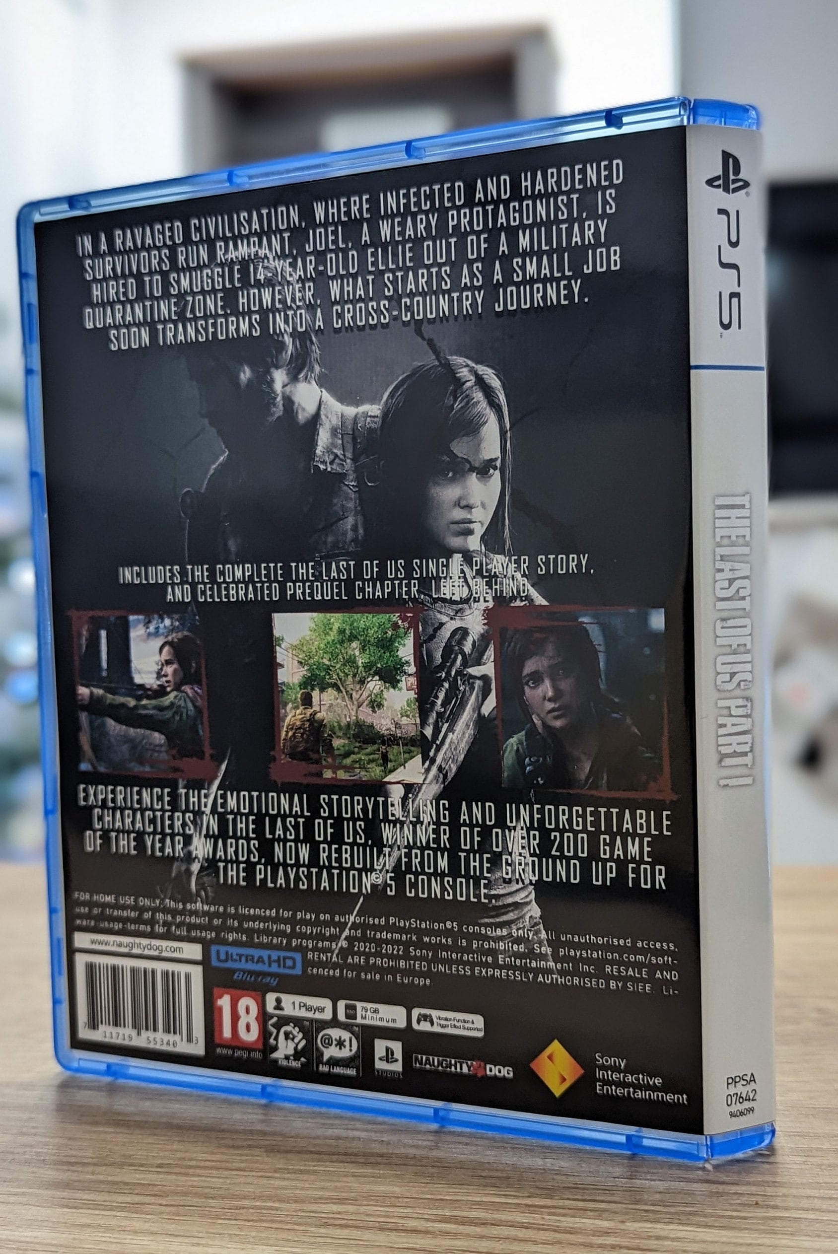 Custom PS5 Game Cover Design the Last of Us Part 1 Unique Printable Art ...