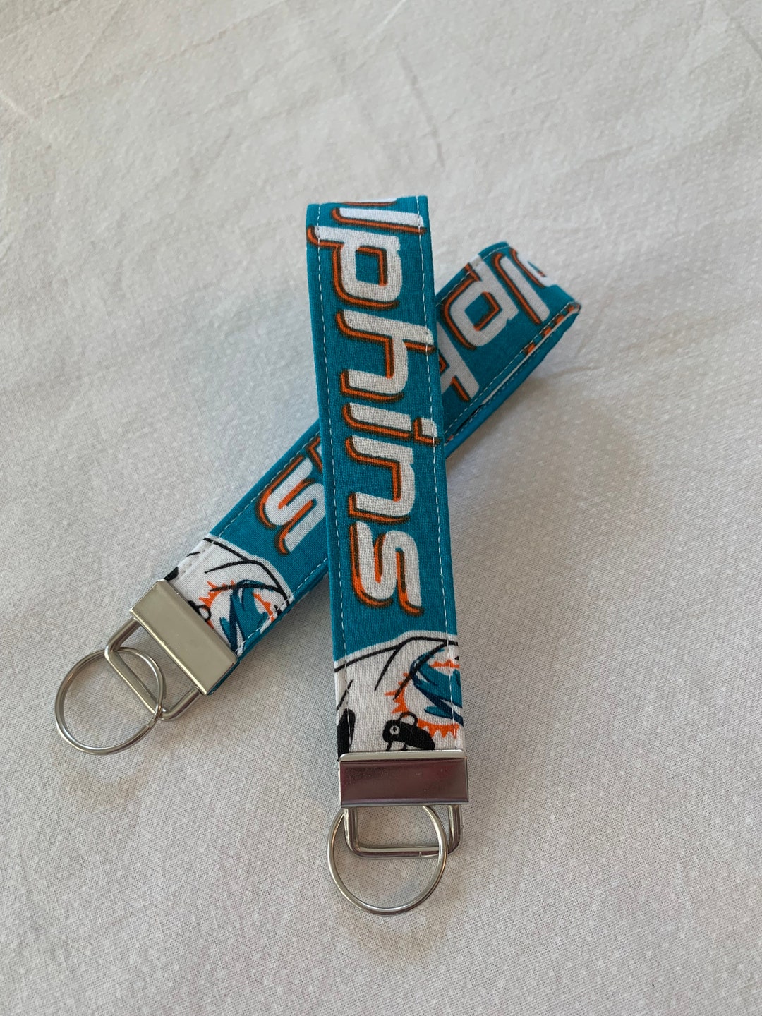 Miami Dolphins Keychain - Etsy