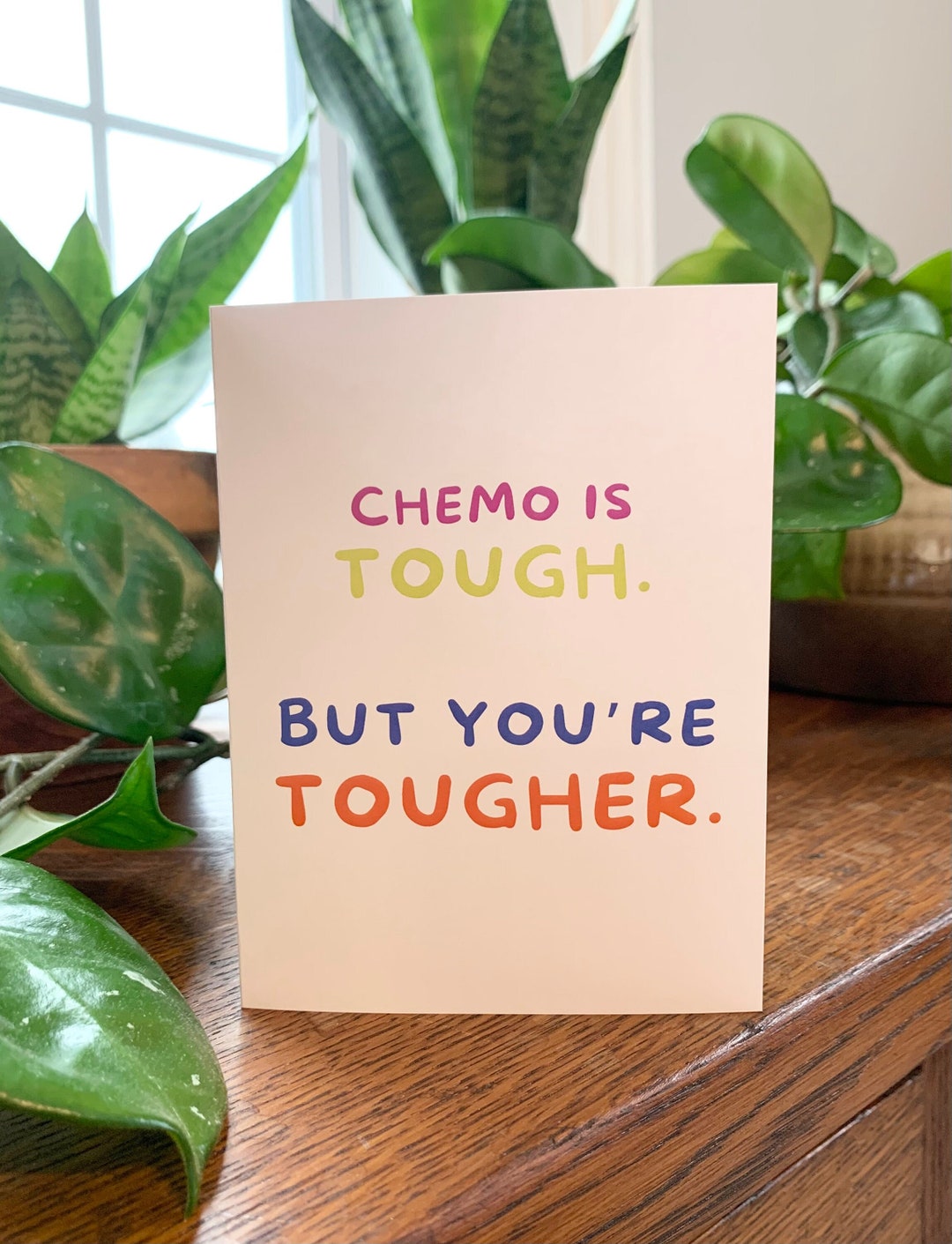 Chemo Support Card - Chemotherapy Support Card - Etsy
