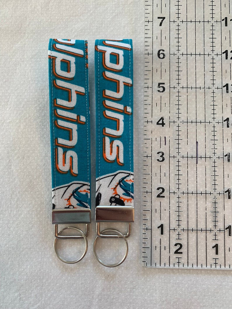 Miami Dolphins Keychain - Etsy