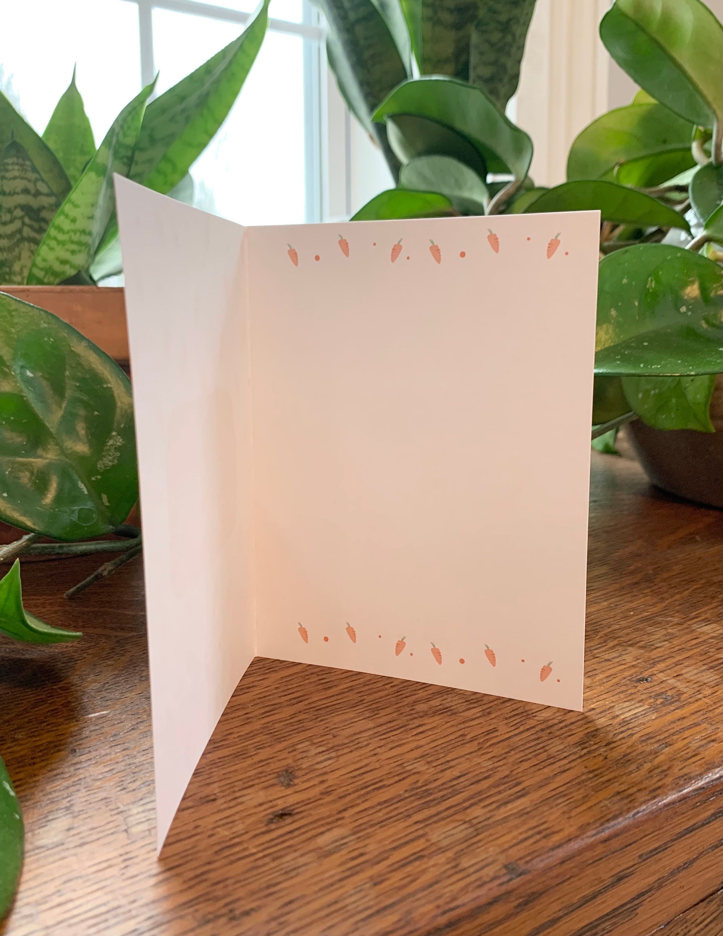 Rooting for You Note Card Carrot Note Card - Etsy