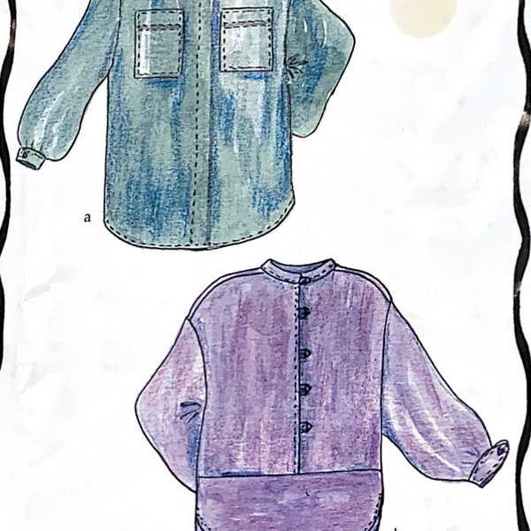 Poet Shirt Pattern - Etsy