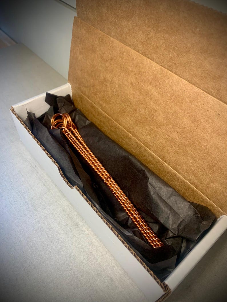 Plant Tags, Twisted Copper Stakes, 12ga Pure Solid Metal, Lables ...