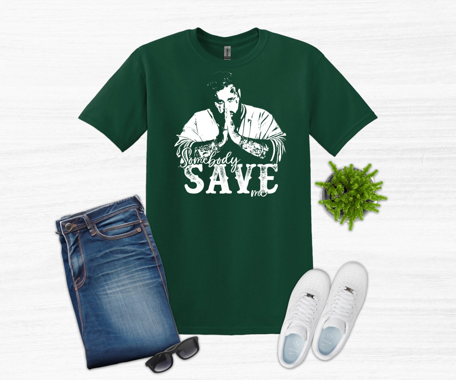 Jelly Roll - Somebody Save Me Shirt Tee T-shirt - Always Free Shipping ...