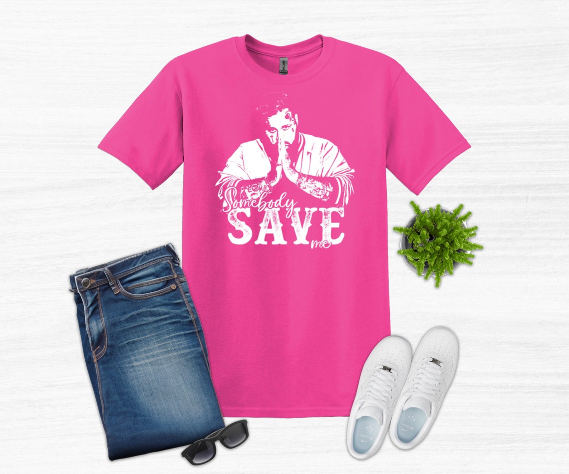 Jelly Roll - Somebody Save Me Shirt Tee T-shirt - Always Free Shipping ...