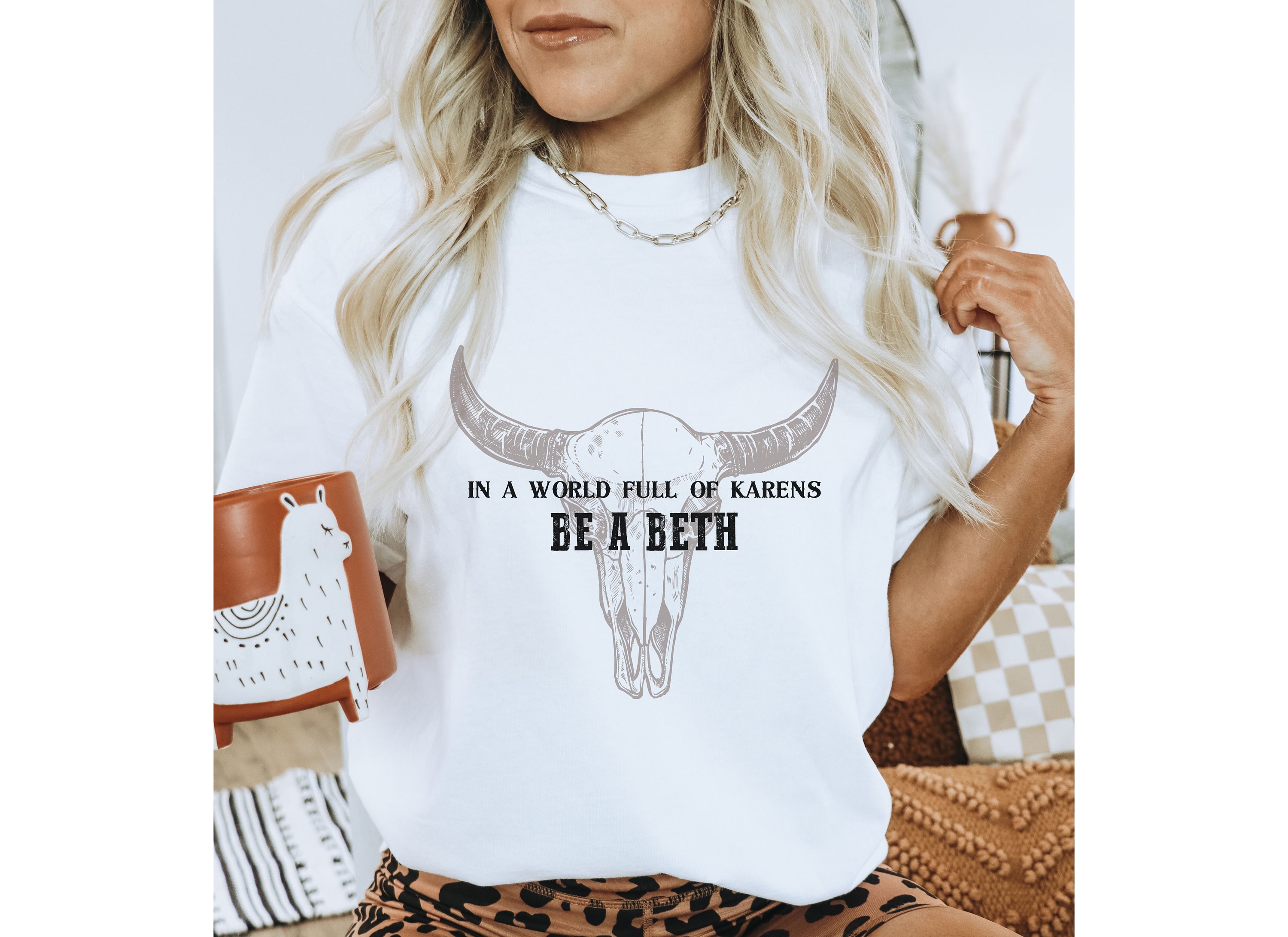 In a World Full of Karens Be a Beth, Yellowstone Shirt, Beth Dutton Tee ...